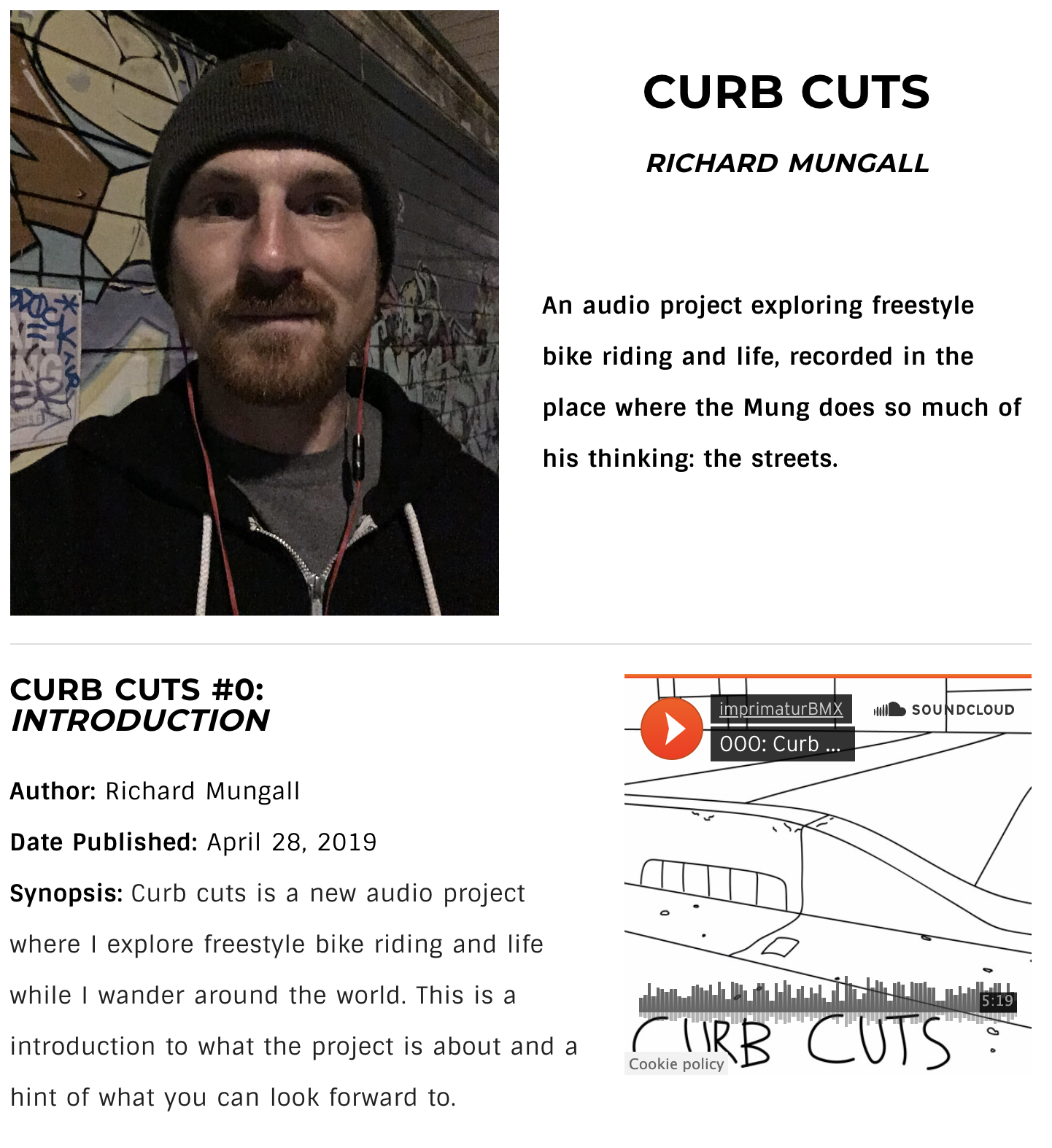 New Imprimatur Featured Pod: Curb Cuts – Our BMX