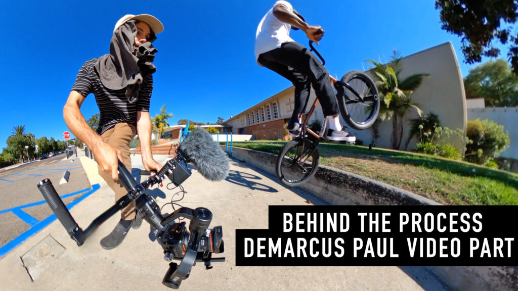 FILMING A VIDEO PART W/ DEMARCUS PAUL – Our BMX