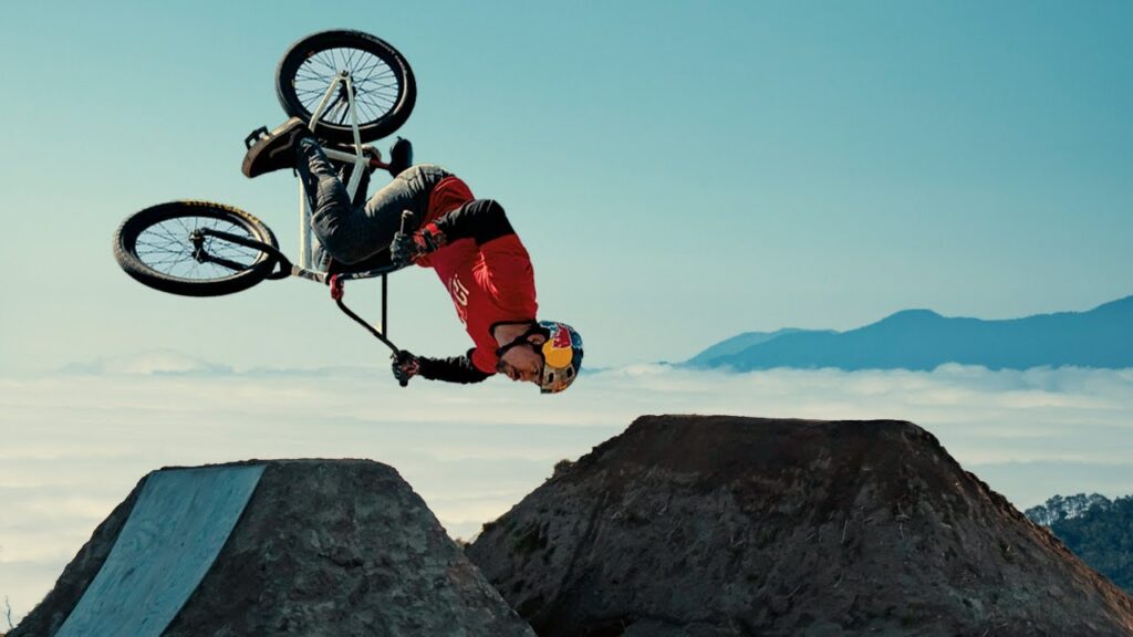 RED BULL – KENNETH TENCIO – 3 NEW BMX TRICKS DONE UNDER AN ACTIVE ...