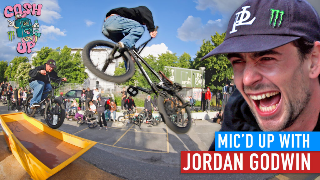 Mic’d Up with Jordan Godwin in Copenhagen – Cash Up BMX Jam – Our BMX