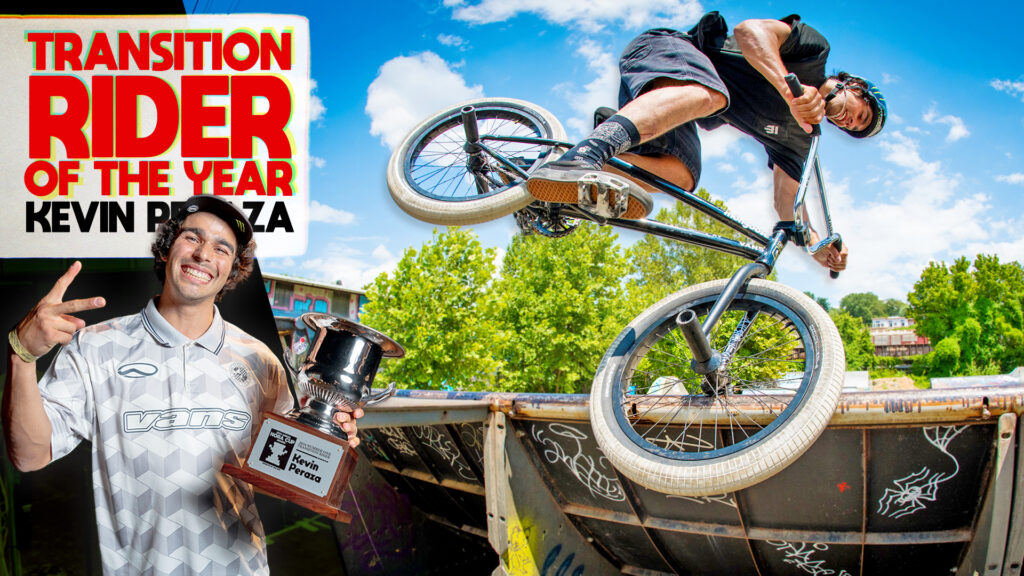 KEVIN PERAZA – TRANSITION RIDER OF THE YEAR – NORA CUP 2024 – Our BMX