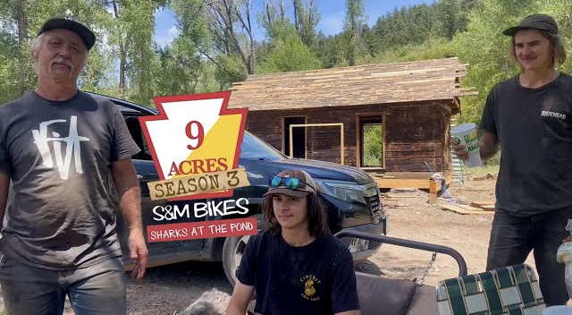 S&M – 9 ACRES – SHARK AT THE POND – Our BMX